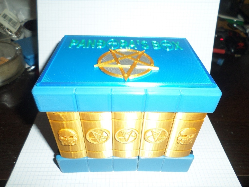 Free STL file Pandora's box 📦 ・3D printing template to download・Cults