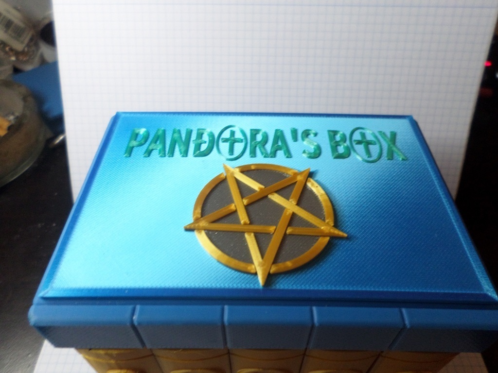 Free STL file Pandora's box 📦 ・3D printing template to download・Cults