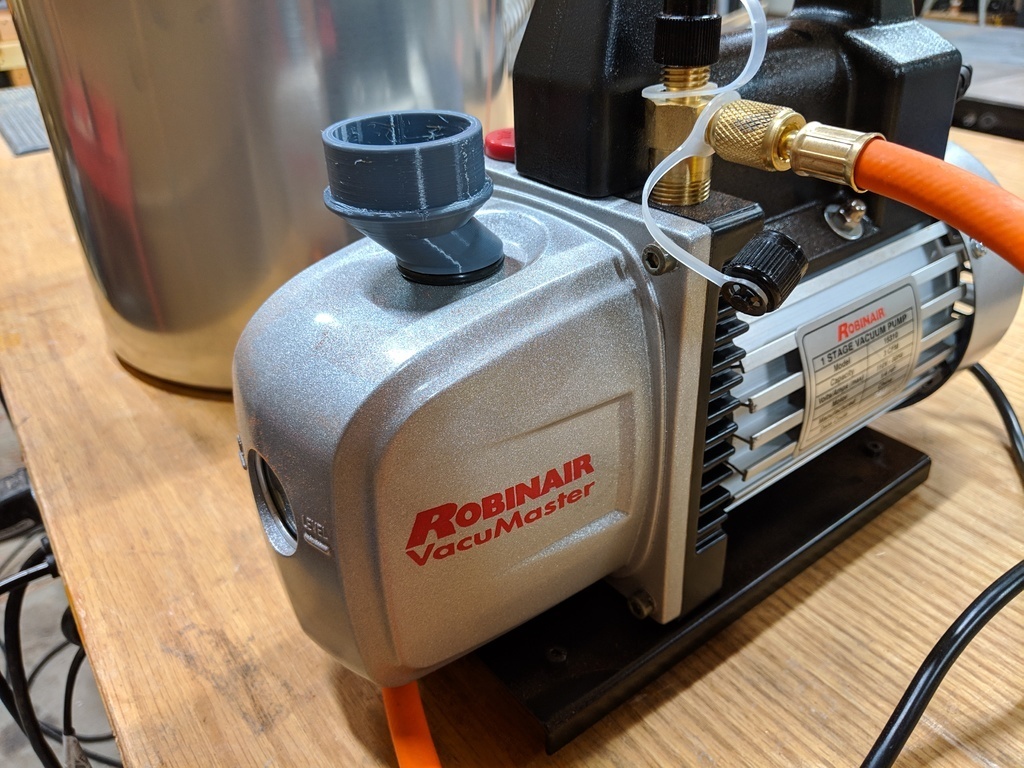 🔧 Robinair Vacuum Pump Exhaust Filter・Free STL File for ・Cults