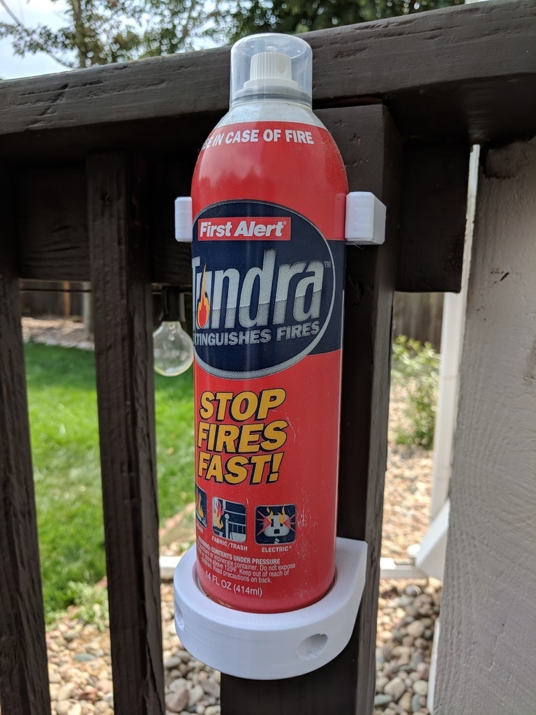 Free STL file First Alert AF400 Tundra Fire Extinguisher Mount 🔥・Design ...