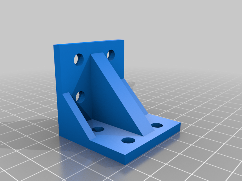 🦷 Printable Extrusion 2020 & 2040 with brackets + plates・Free STL File ...
