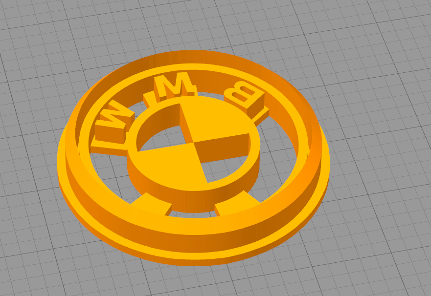 STL-Datei BMW Logo Ausstechform 👽・3D-Drucker-Vorlage zum herunterladen ...
