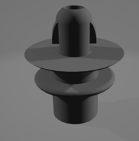 🚗 Smart fortwo 450 rear bumper clip・ STL File for ・Cults