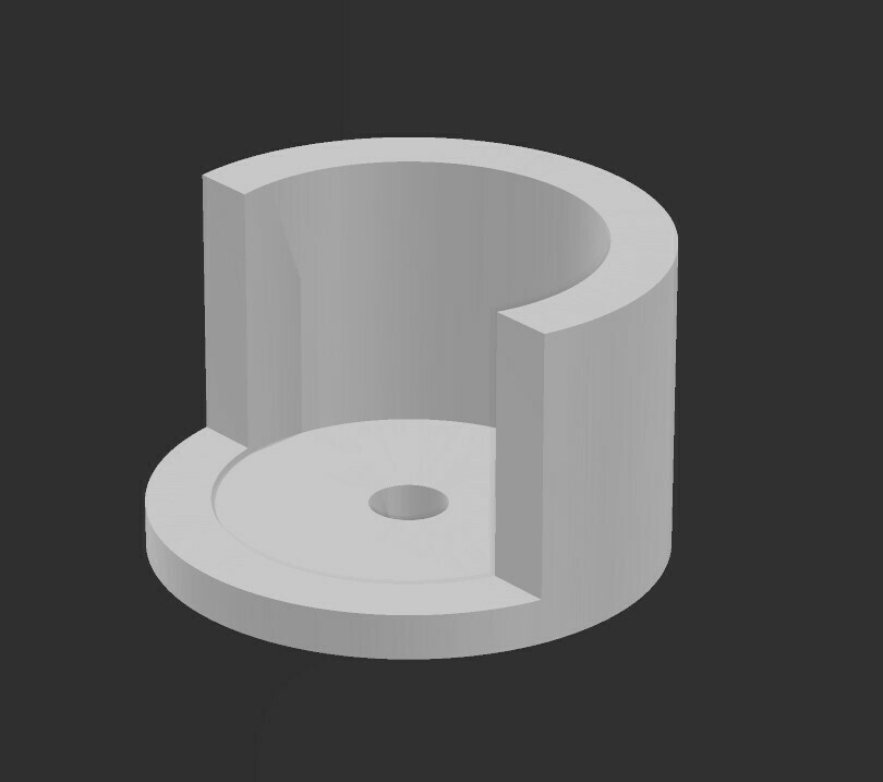 🪞 Simple Cup Style Curtain Rod Brackets・Free 3D File for ・Cults