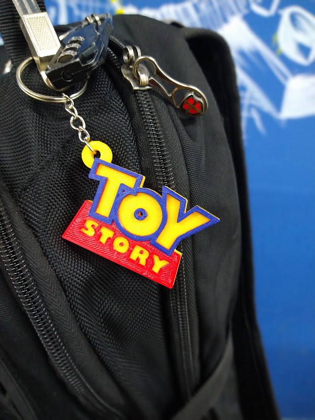 STL file Keychain of ToyStory 🗝️ ・3D printable model to download・Cults