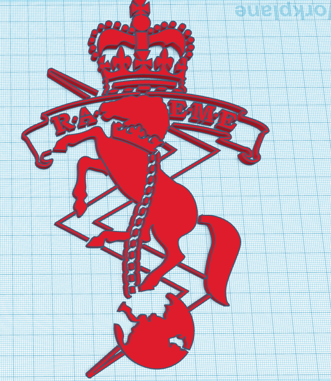 Free 3D file RAEME Badge Outline (Remix) 📛 ・3D printable design to ...