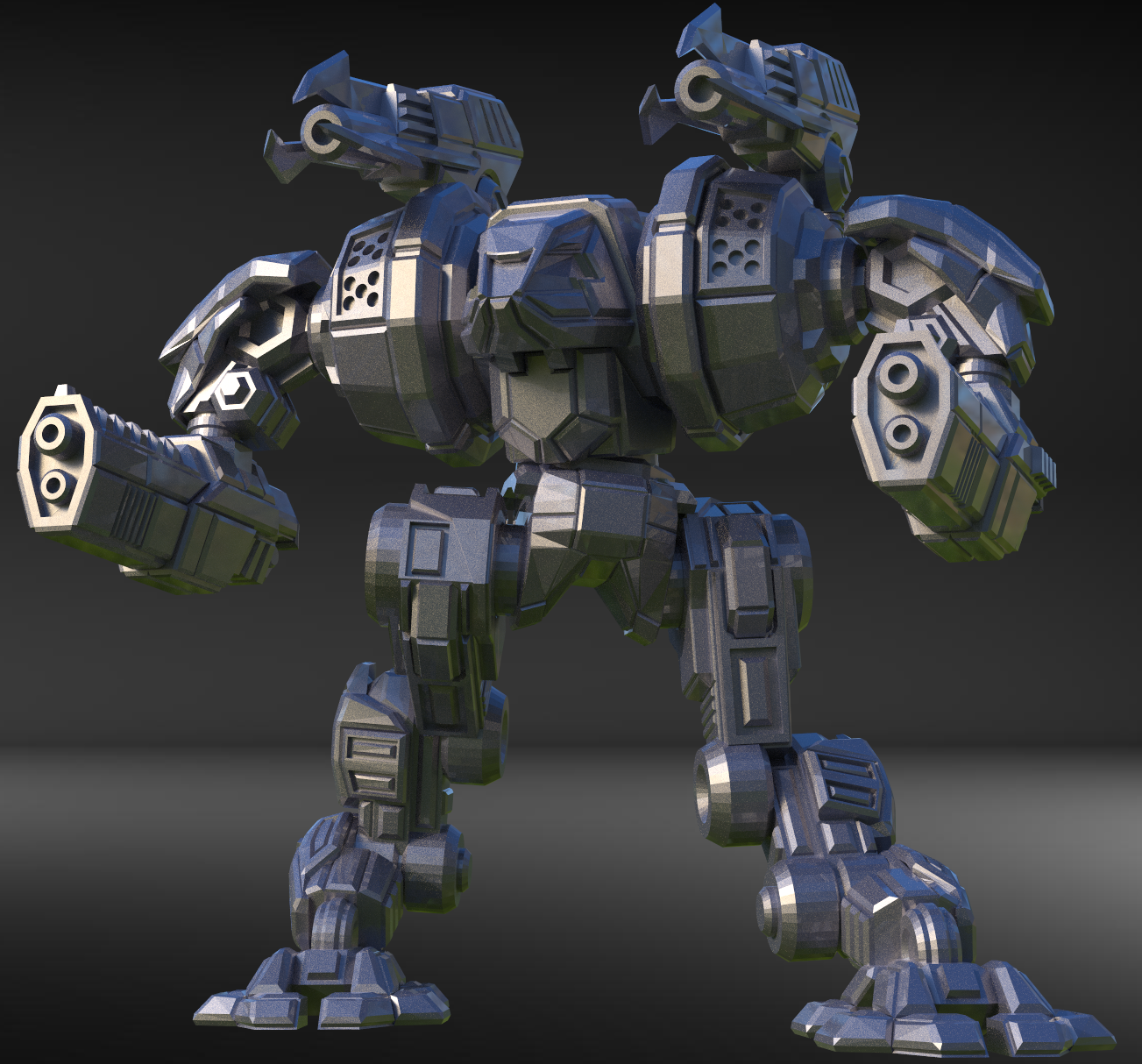 🎲 Death Adder for American Mecha Wargame・ STL File for ・Cults
