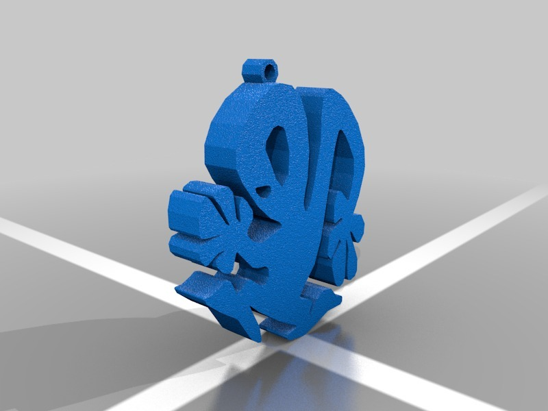 Free STL file Plastikman logo for keychain 🗝️ ・3D printing template to ...
