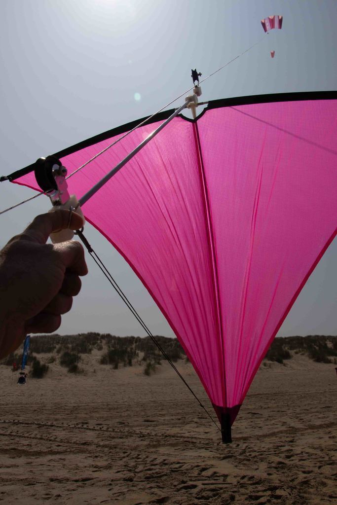 🪁 Kite Messenger, 8mm rod, single sail・Free STL File for ・Cults