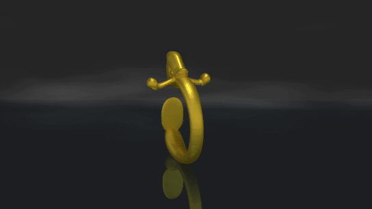 STL file Pokemon - Yamask ring 🐉 ・3D print design to download・Cults
