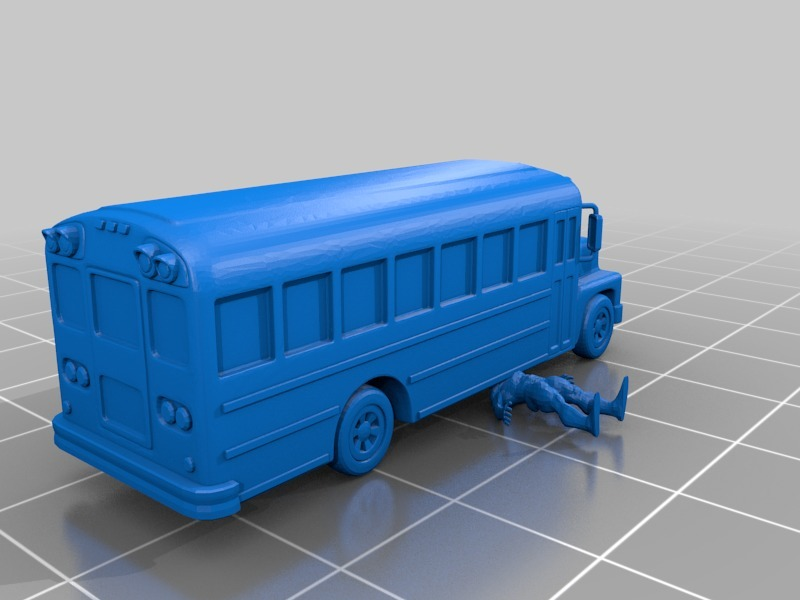 Free STL file under the bus 🚌 ・3D printer design to download・Cults