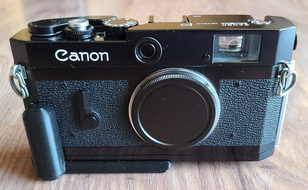 Free STL file Canon P camera grip 📷・3D print design to download・Cults