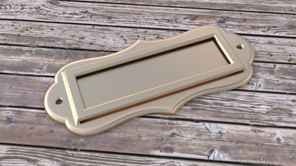 🍽️ Tag/label holder with slit・Fichier STL Gratuit pour ・Cults