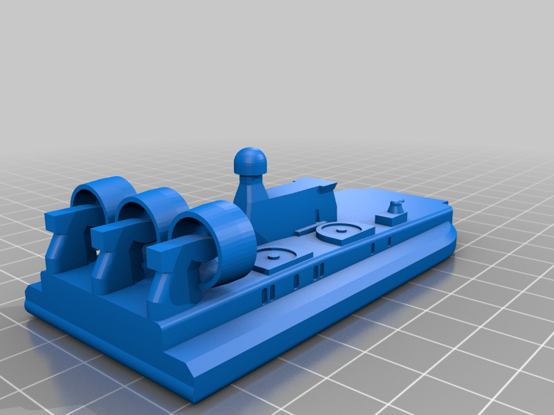 Free 3d File Zubr Class Hovercraft 🎲 ・3d Printable Model To Download・cults
