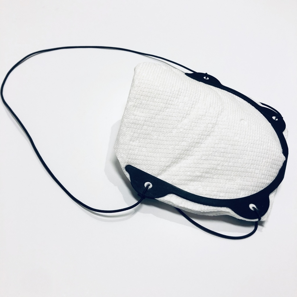 Free STL file Coronavirus / Flu Reusable Emergency Respiratory Mask 🤧 ...