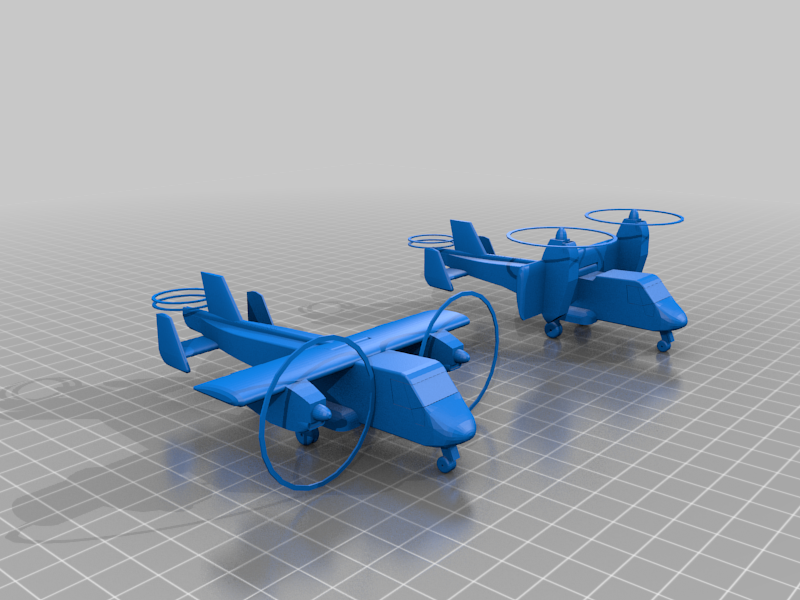 🎲 Canadair CL-84 Dynavert・Free 3D File for ・Cults