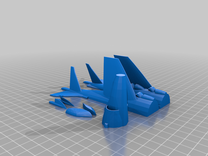 🛩️ Harrier jump jet・Free 3D File for ・Cults