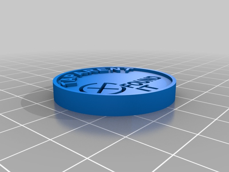Free 3D file Geocache Coin 🗺 ・3D printer design to download・Cults