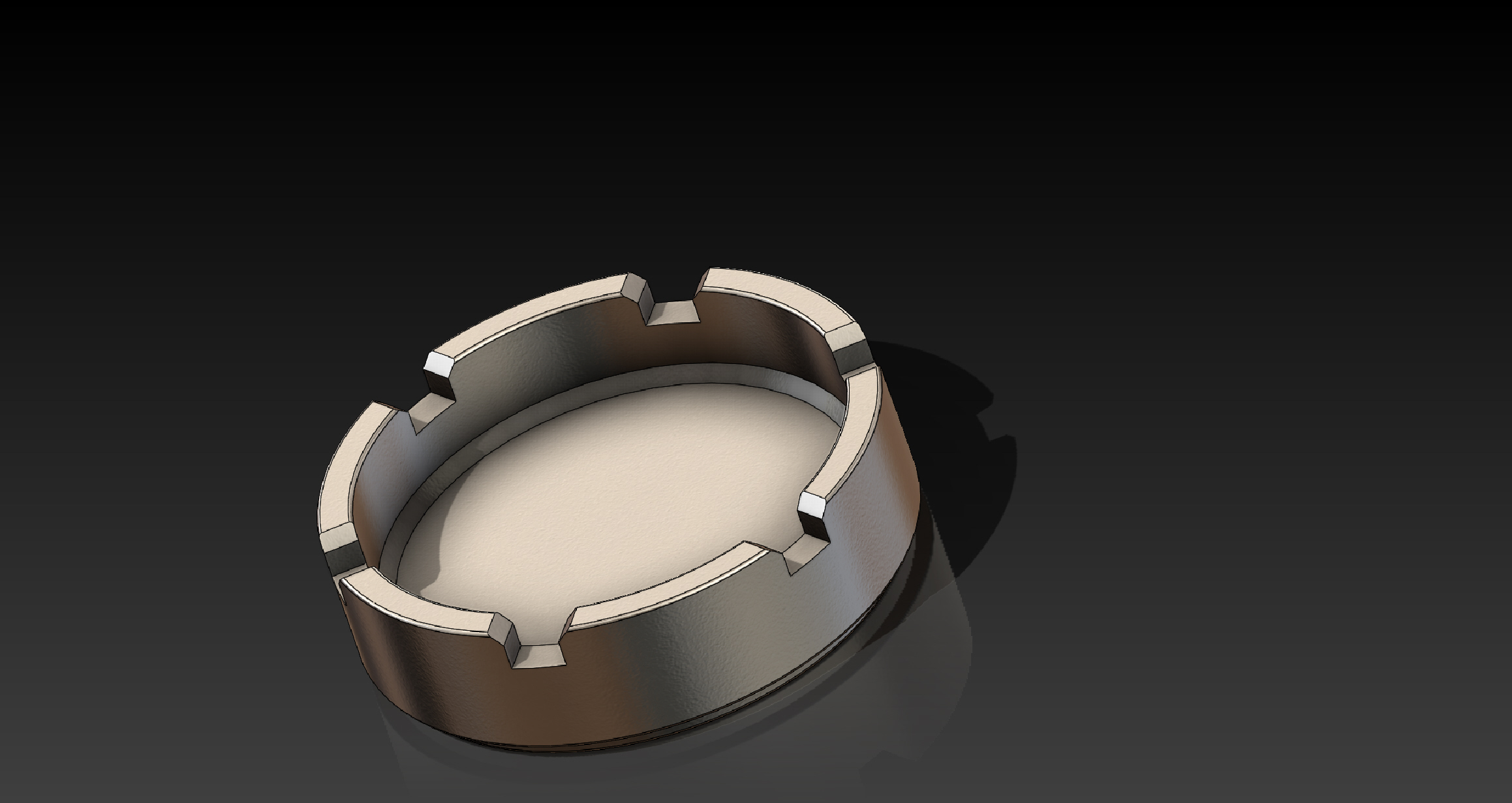 STL file Ashtray 🗝️ ・Model to download and 3D print・Cults