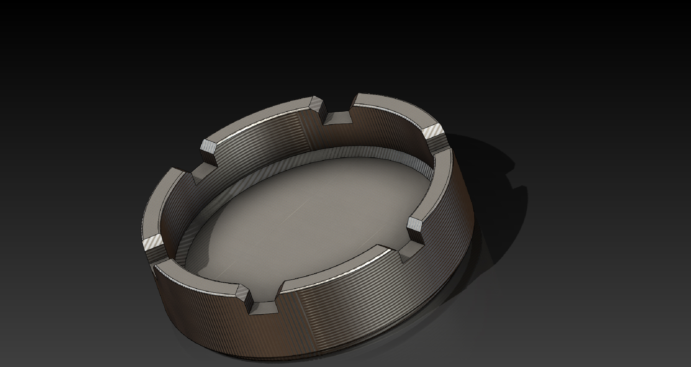 STL file Ashtray 🗝️ ・Model to download and 3D print・Cults