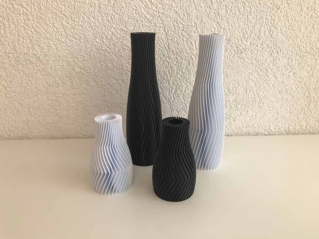 Free STL file Rib Vase 🏺 ・3D print design to download・Cults