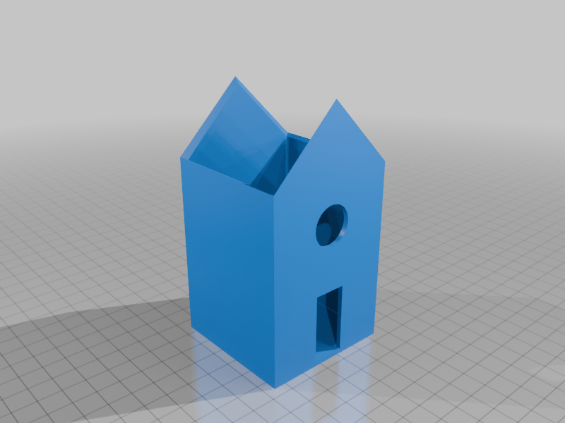 🫖 4 Tea Light Houses・Free 3D File for ・Cults
