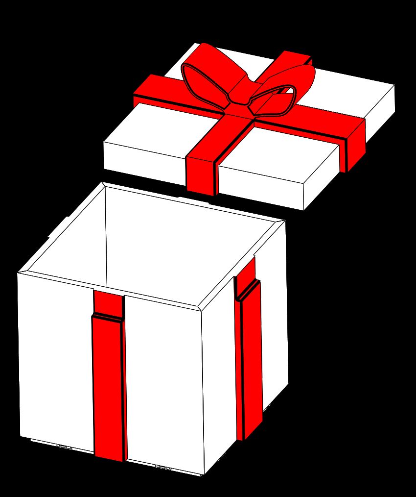 🎁 GIFT BOX・ STL File for 3D printing・Cults