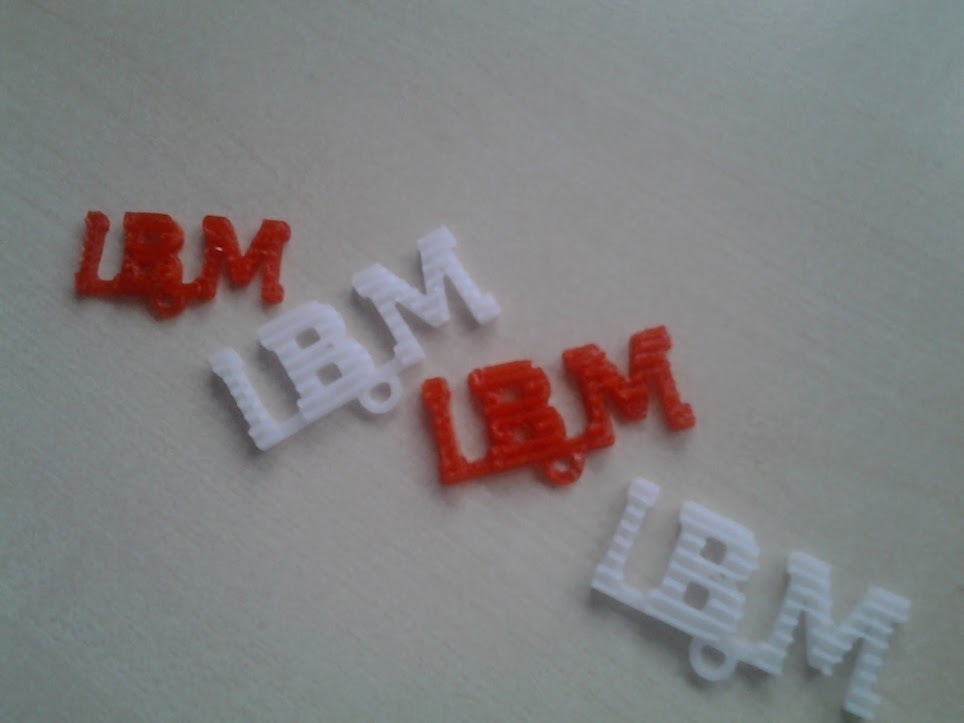 🔑 Key chain IBM Logo・Free STL File for ・Cults