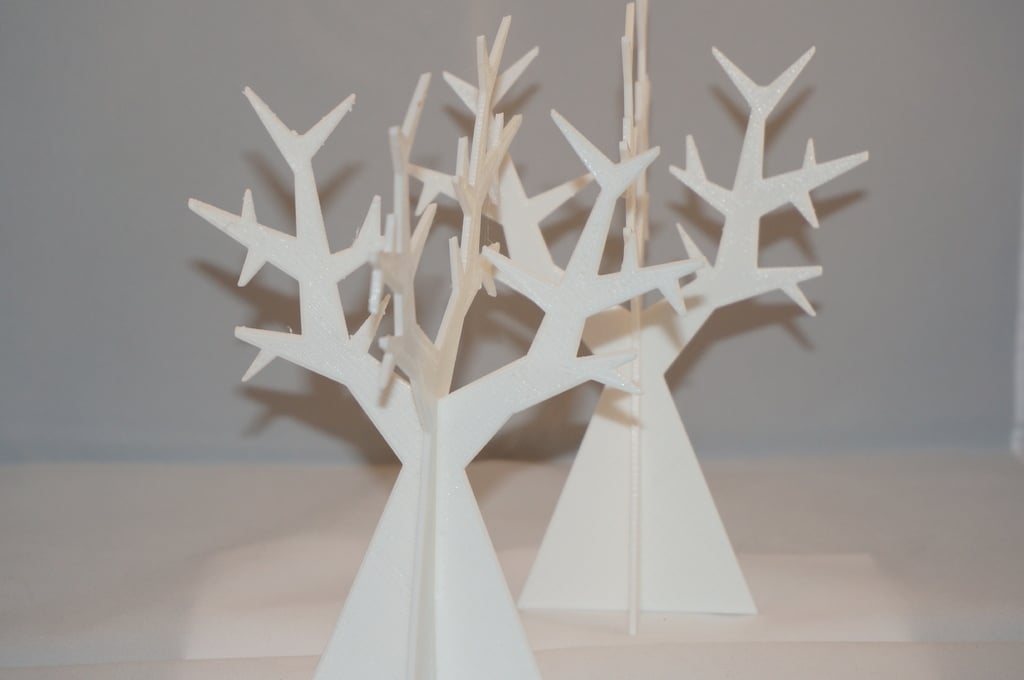 3D printed Winter Tree・Cults