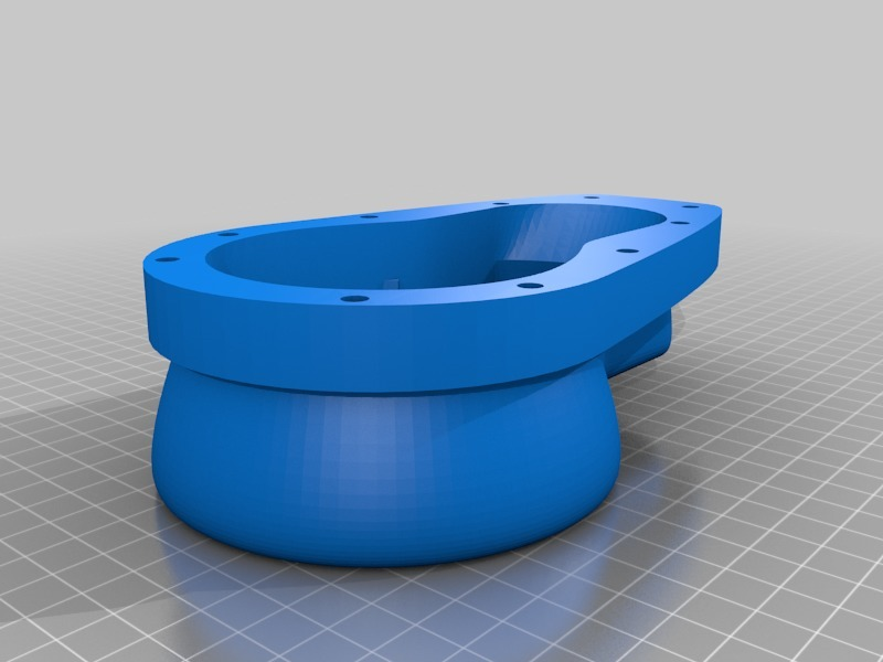 Free STL file CNC 2 part dust shoe for 80mm spindle 🌬️ ・3D printing ...