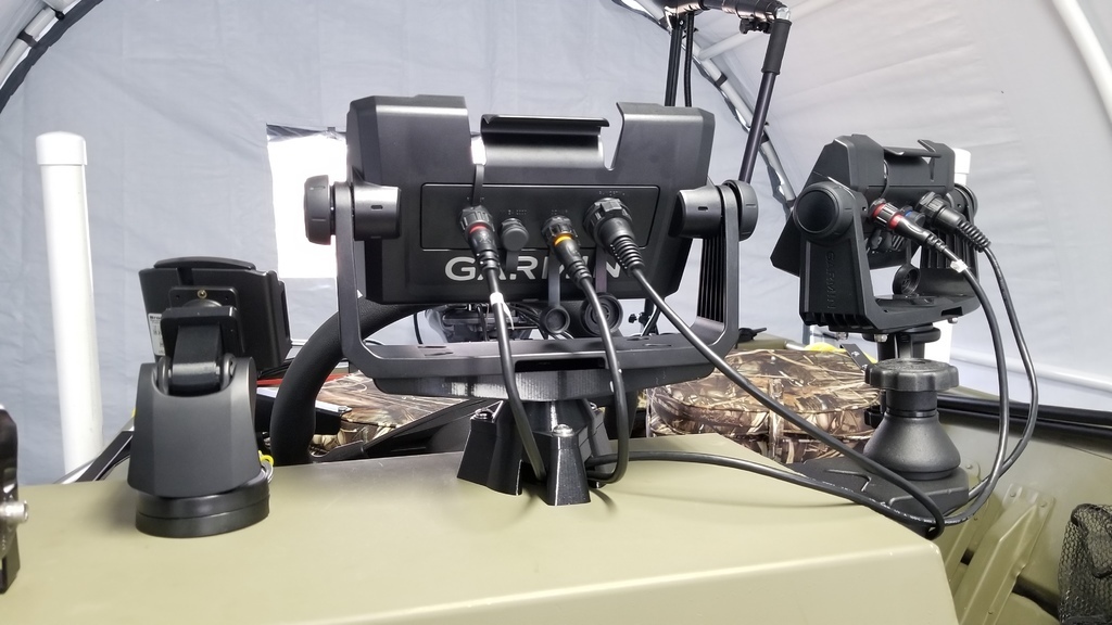 👽 Garmin Striker/EchoMap Mount・Free STL File for ・Cults