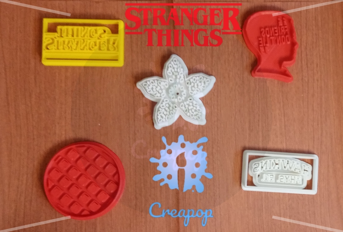STL file Stranger Things Cookie Cutters. 🍪 ・3D printing idea to ...