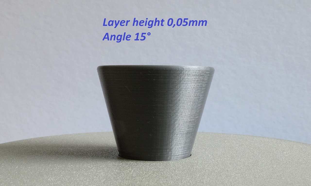Free 3D file Cone for testing layer height vs print quality.Layer ...