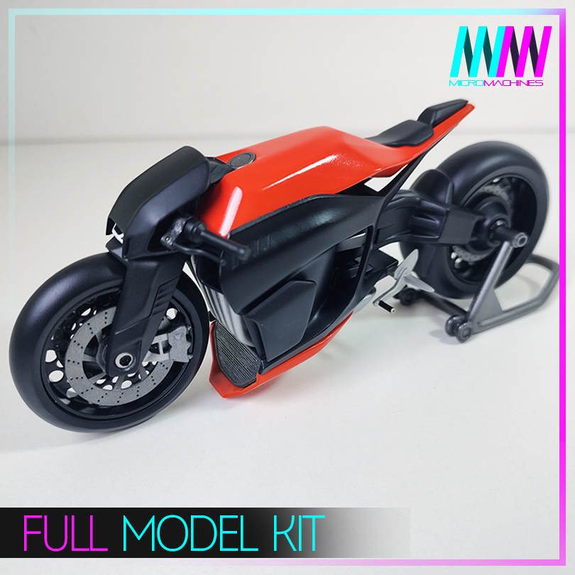 🏍️ CONCEPT MOTORCYCLE FULL MODEL KIT・ 3D File for ・Cults