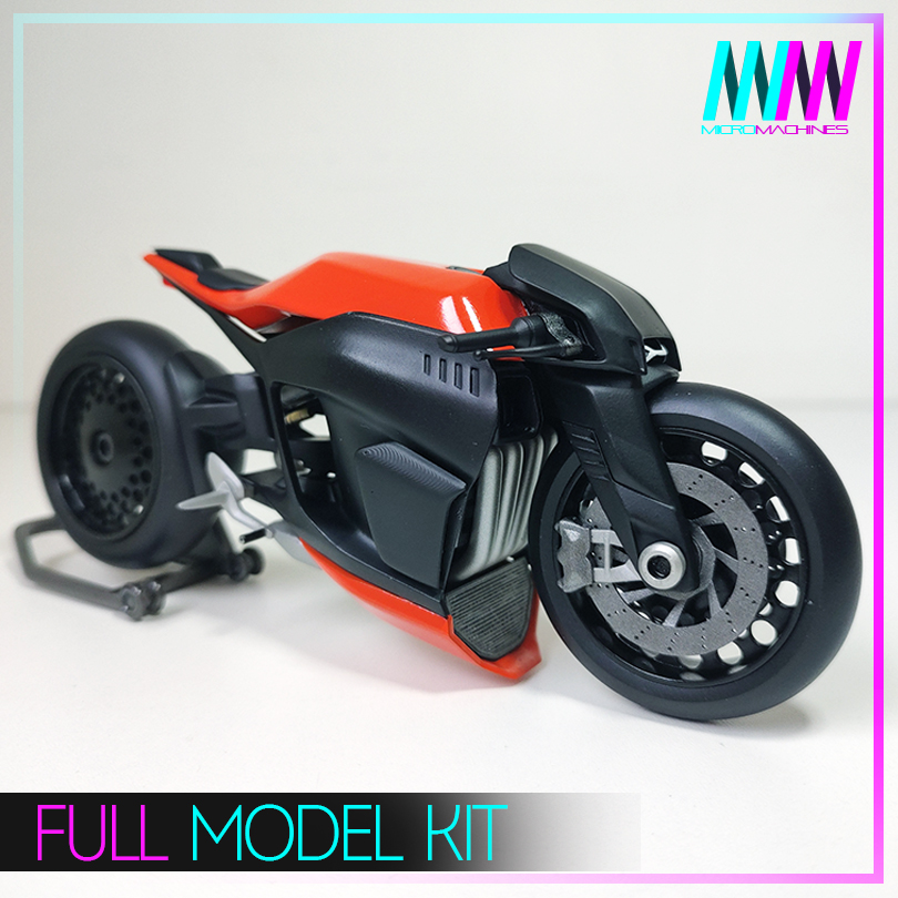 🏍️ CONCEPT MOTORCYCLE FULL MODEL KIT・ 3D File for ・Cults