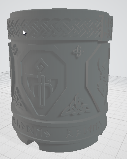 STL file Dwarf Dice Cup 🎲・3D printing model to download・Cults