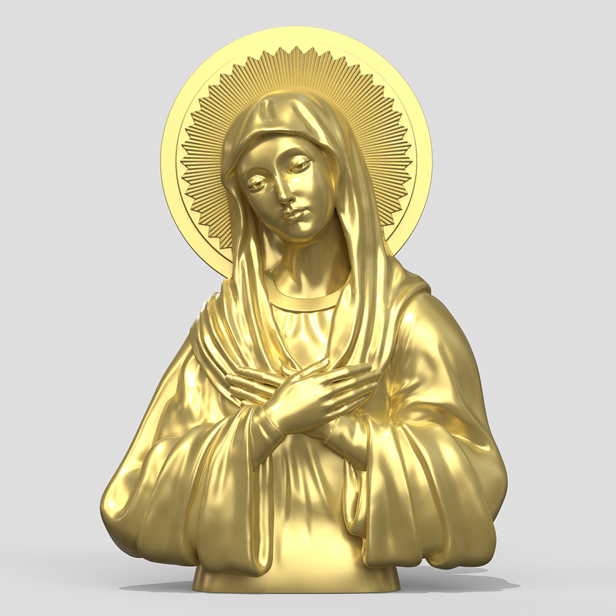 👧 Virgin Mary・ 3D File for ・Cults