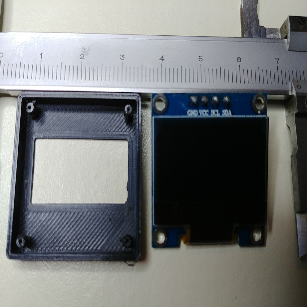 🔧 Ssd 1306 0 96 Oled Display Bezel・free 3d File For ・cults
