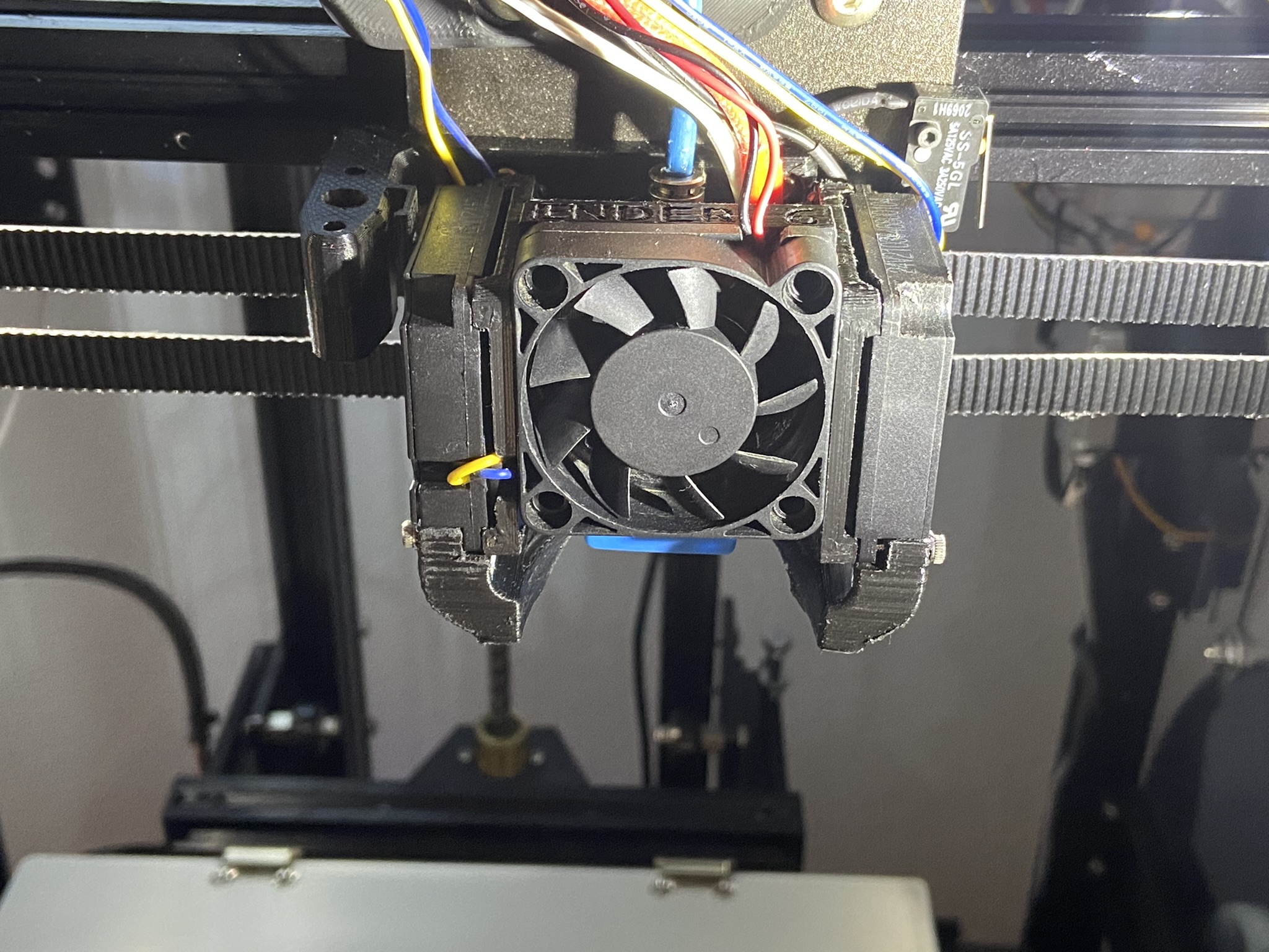 STL file Creality Ender 6 Original Hotend and Component Cooler incl Bl ...