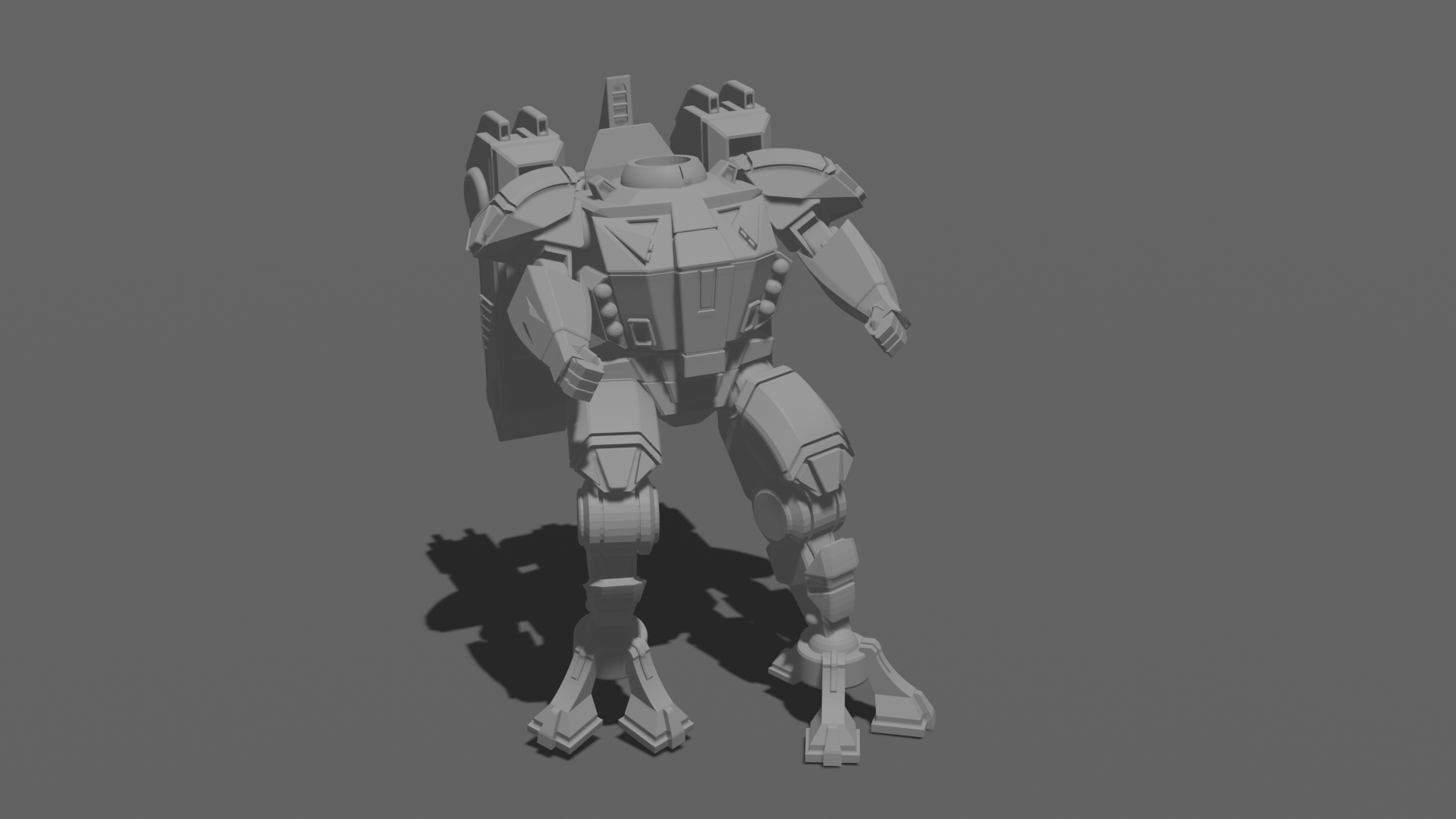 🛰 Wayfairers Confederation Battle Mech Suit・ 3D File for ・Cults