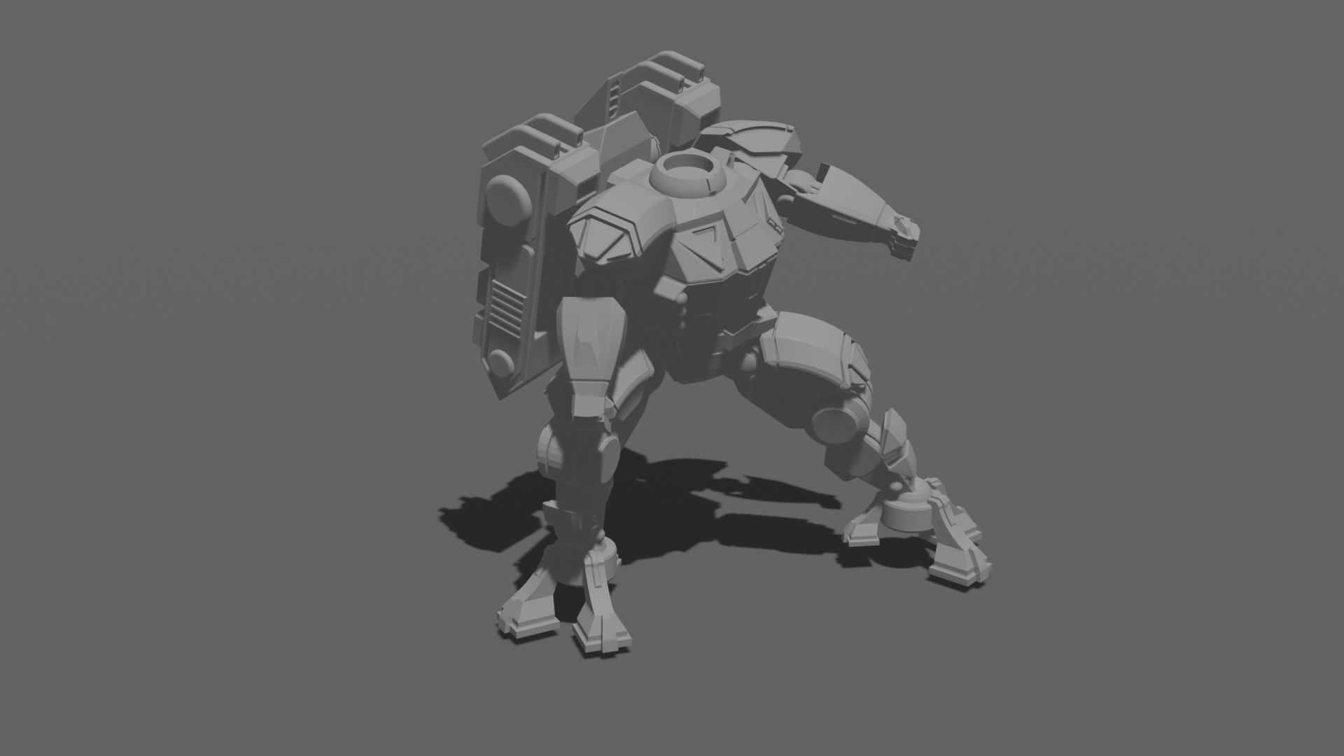 🛰 Wayfairers Confederation Battle Mech Suit・ 3D File for ・Cults