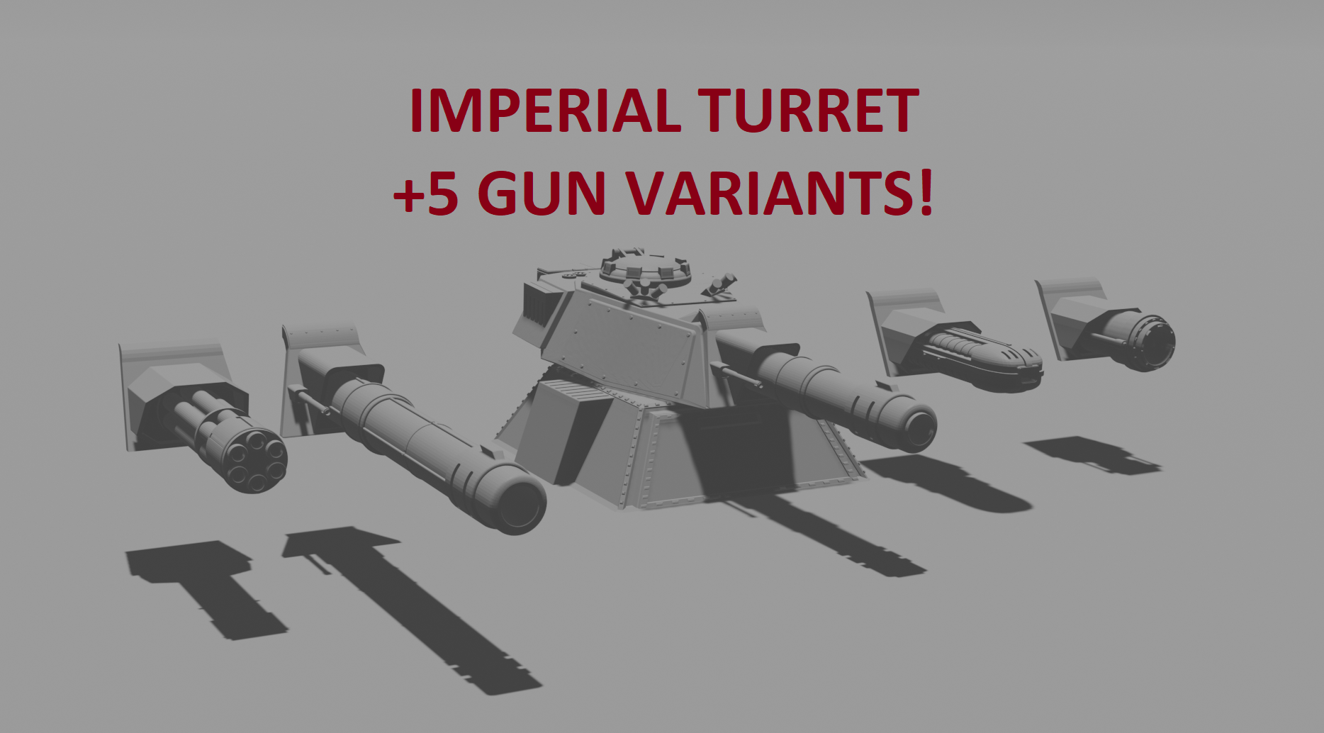 3D file Imperial Turret 💂 ・3D printer design to download・Cults