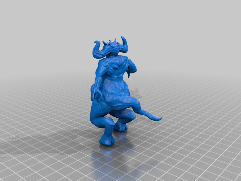 👄 Demon - Belly Mouth・Free STL File for ・Cults
