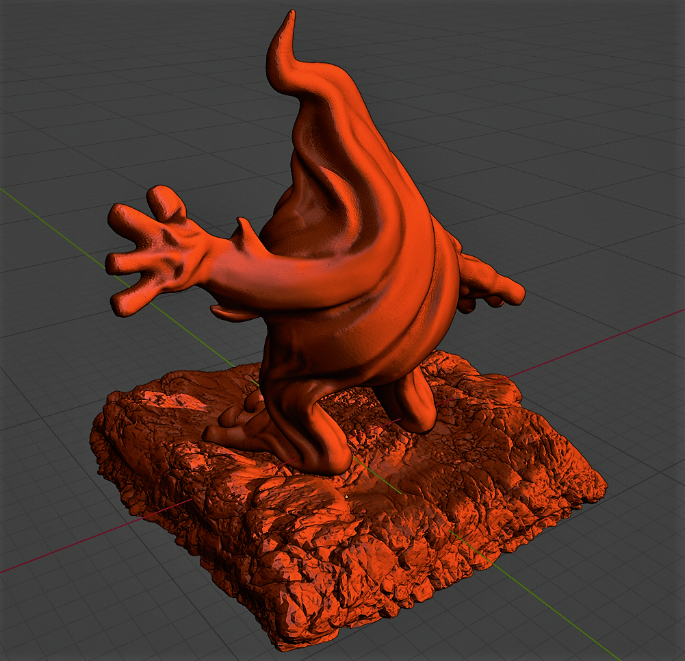 🔥 Fire Sprite・Free STL File for ・Cults