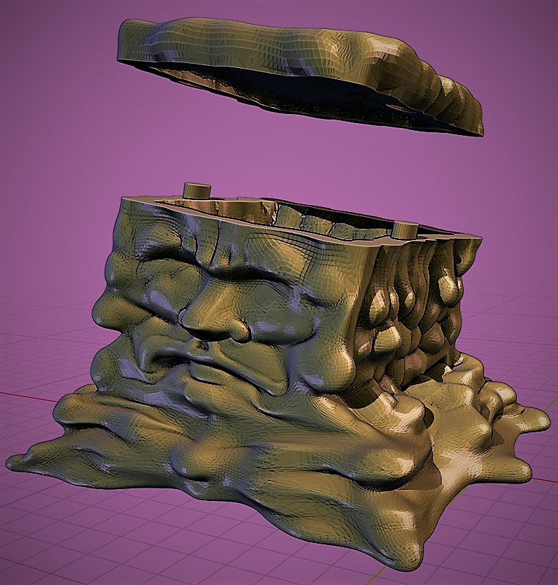 Free STL file Gelatinous Cube - Removable Lid 🎲 (3MF)・3D printing model ...