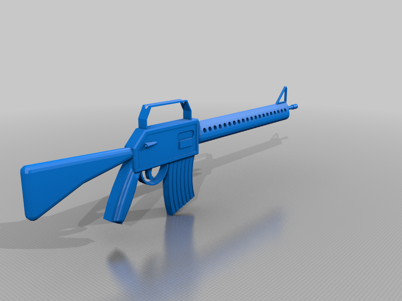 Free 3D file M16 Rifle 🔫 ・3D printable object to download・Cults
