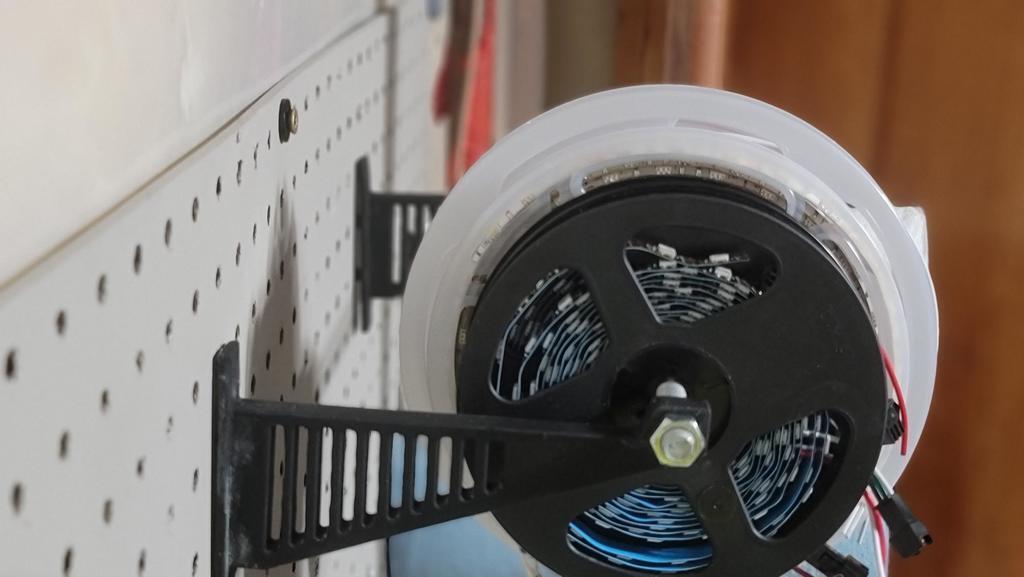 🔧 Pegboard Wire/LED Spool Holder・Free STL File for ・Cults