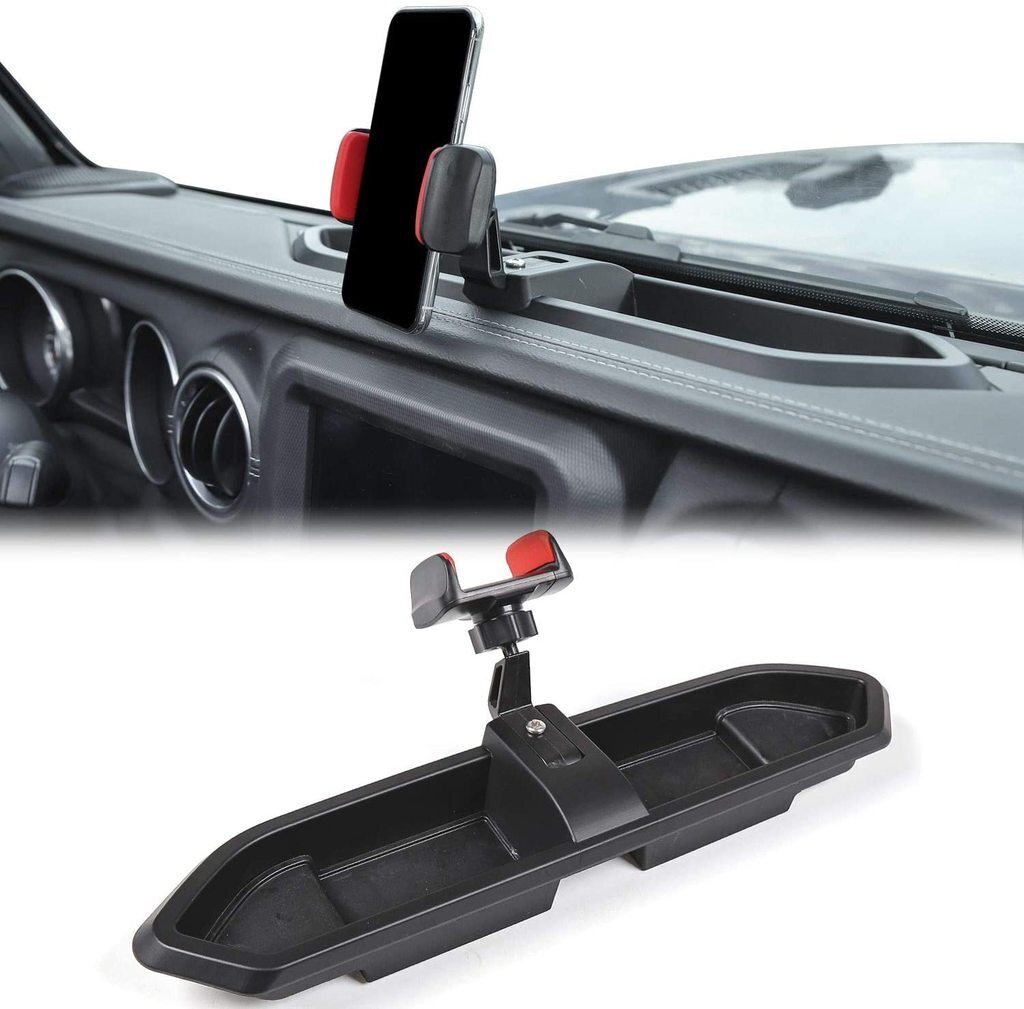 📞 Wrangler JL/Gladiator JT Multi-Mount Phone Holder Storage Adapter ...
