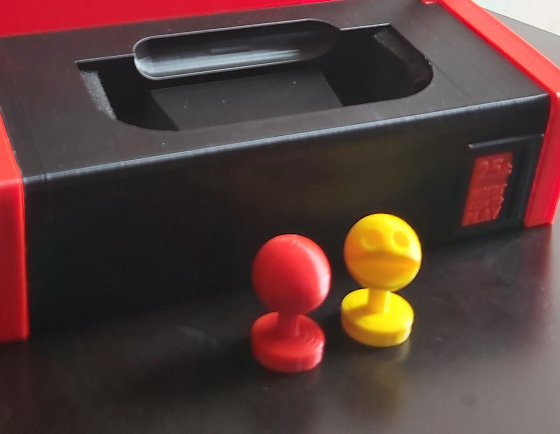 STL file Arcade stick for Nintendo Switch joycon 🕹️ ・3D print model to ...