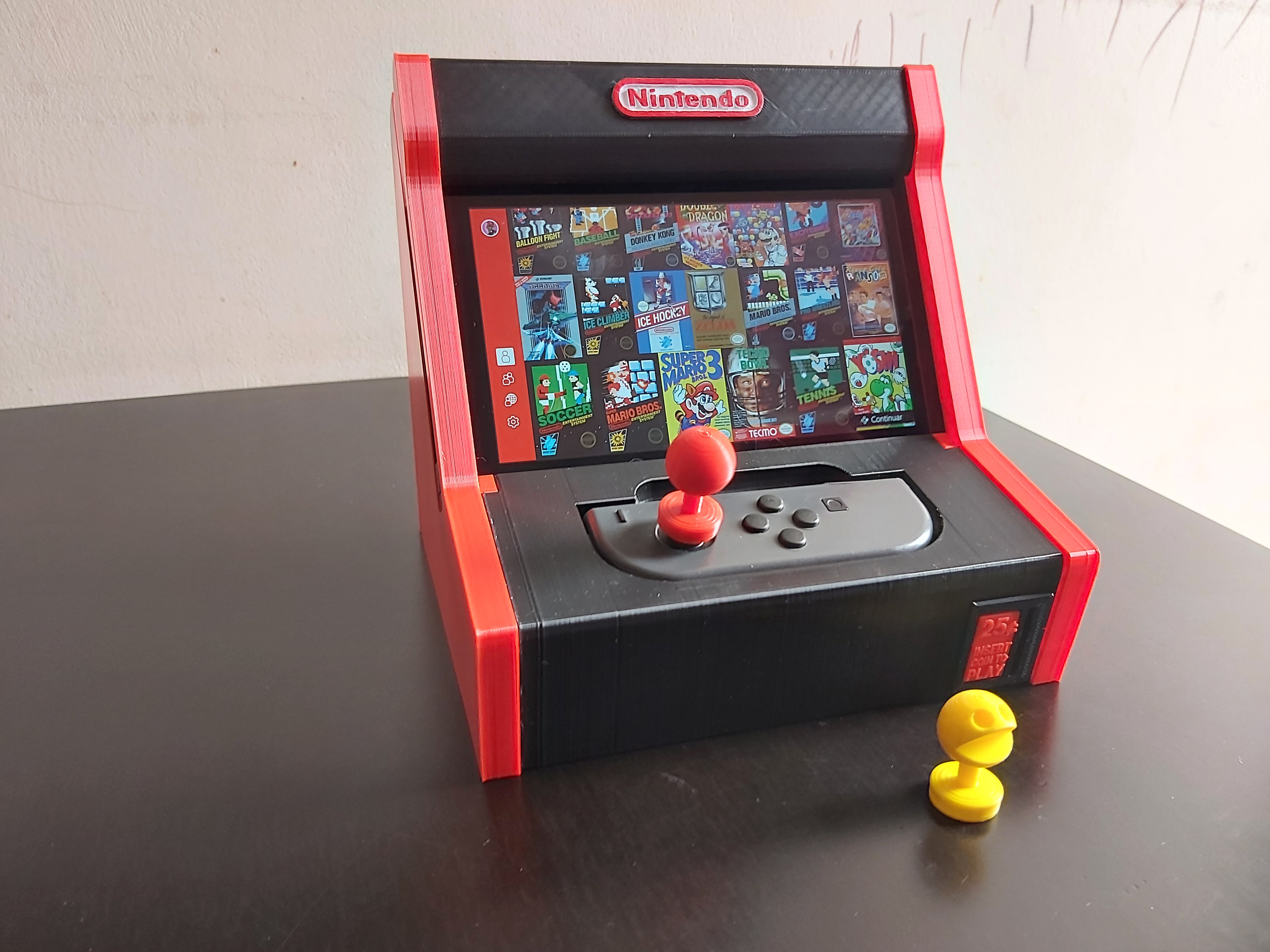 🕹️ Arcade stick for Nintendo Switch joycon・ STL Datei für ・Cults